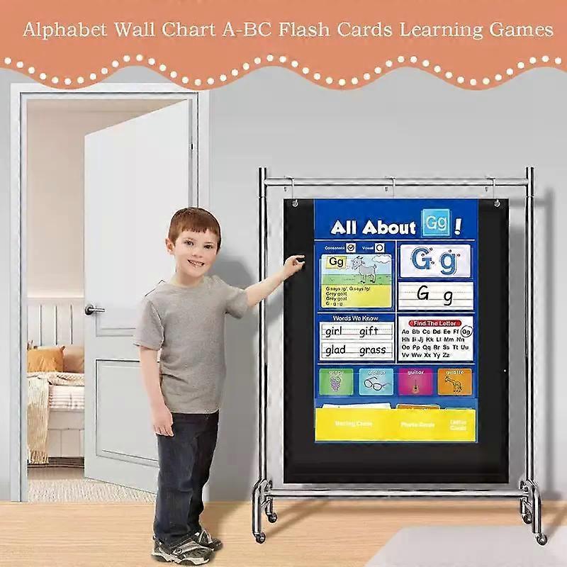 Alphabet Pocket Chart All About Interactive Letter Handwriting Practice ...