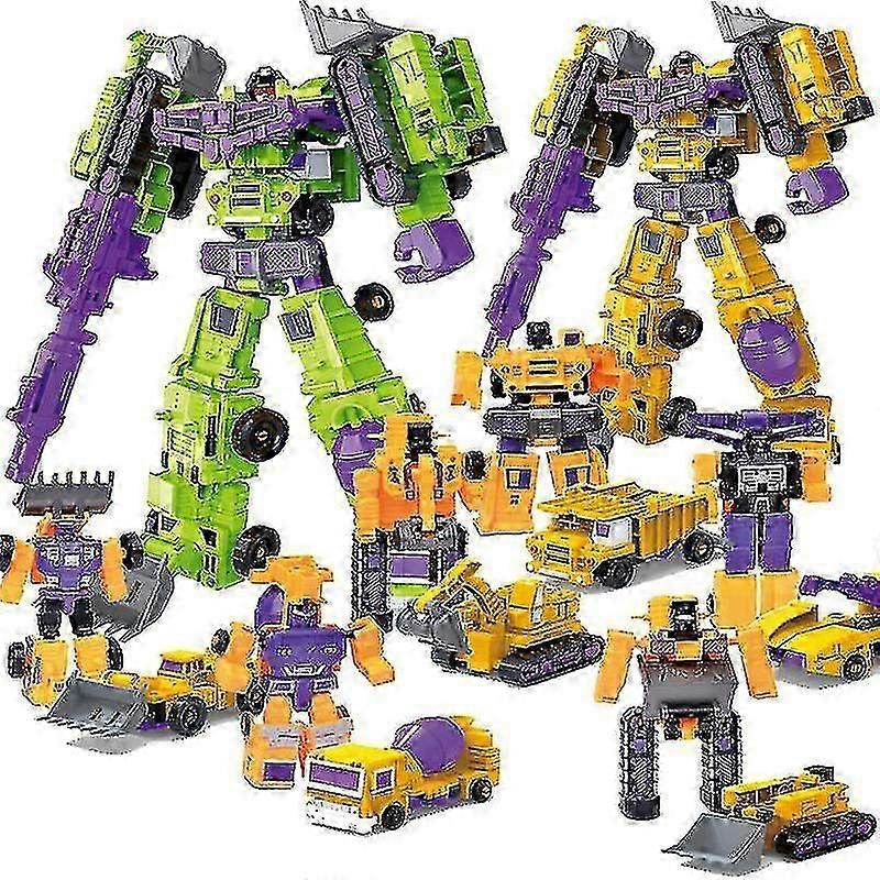 Transformers Constructicon Devastator Set 6 in 1 Building Toys for Kids ...
