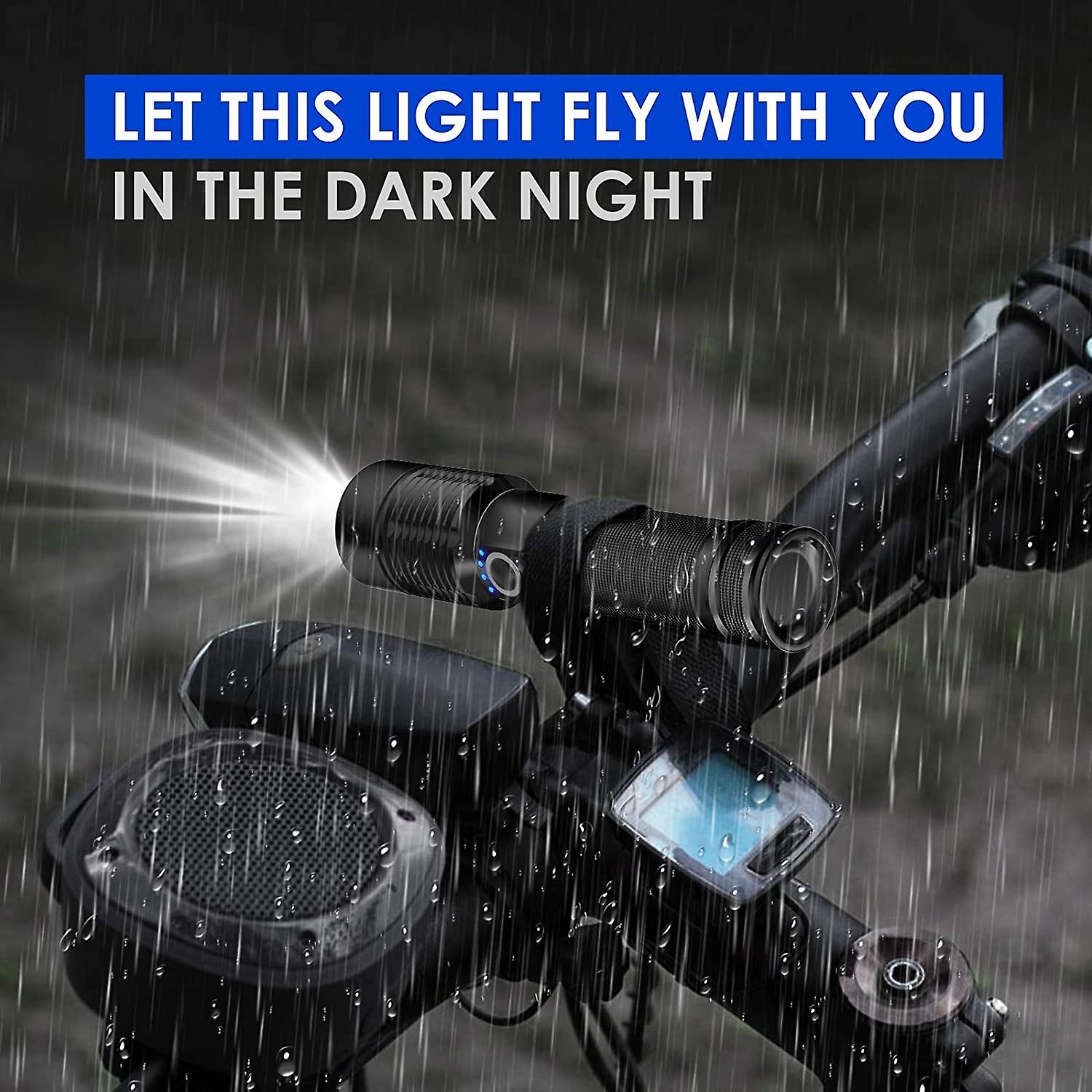 Ultra Powerful Led Torch - Rechargeable Flashlight Lumens Tactical ...