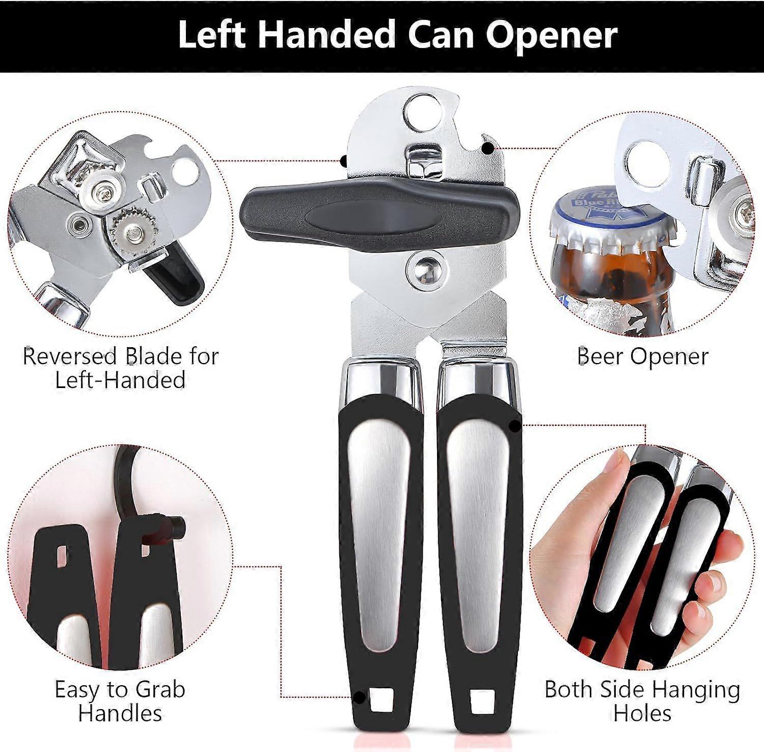 Left Handed Can Opener and bottle bottle openers, Lefty Kitchen Tools ...