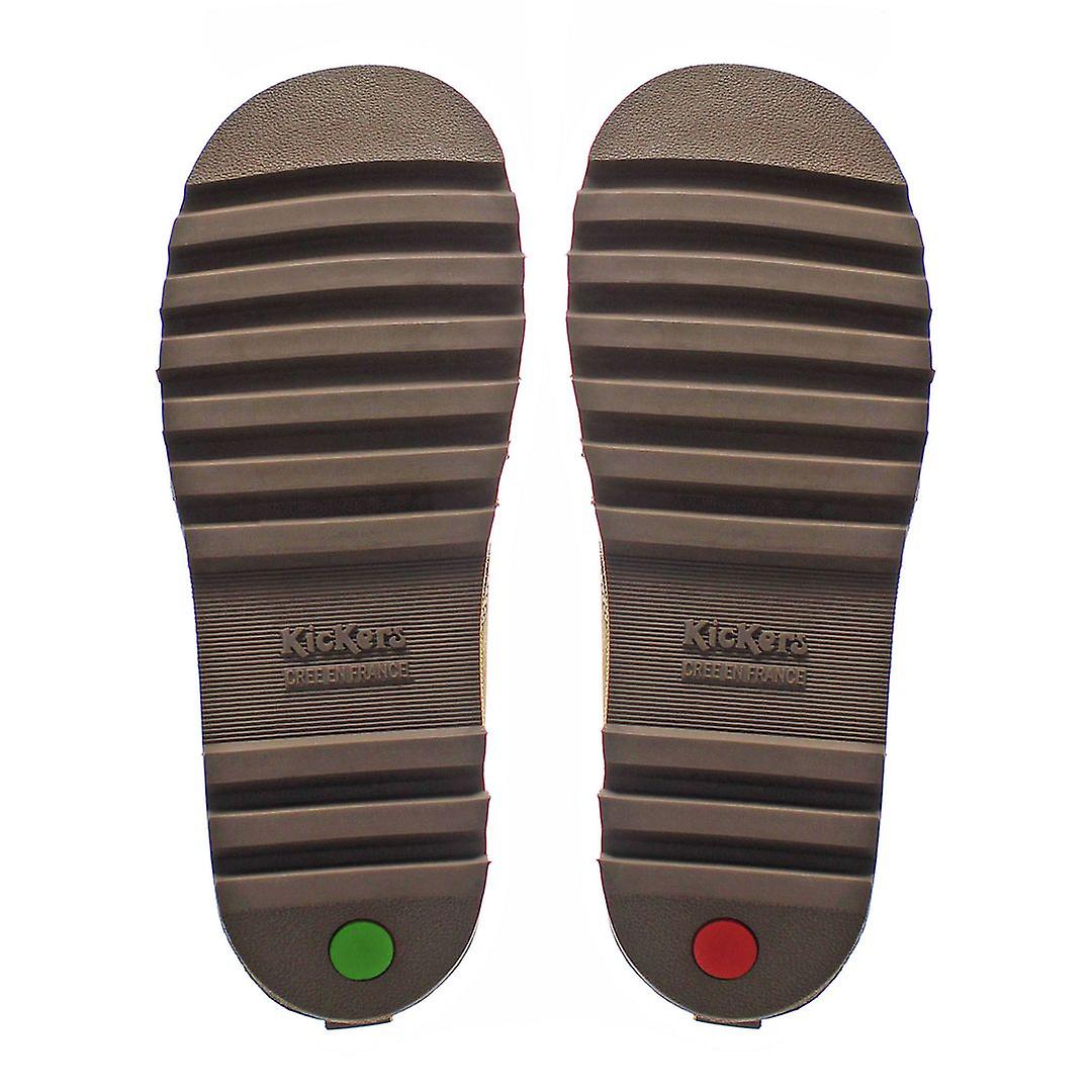 Kickers Kick Hi Mash Up Lace-Up Brown Smooth Leather Mens Boots 1 15751 ...