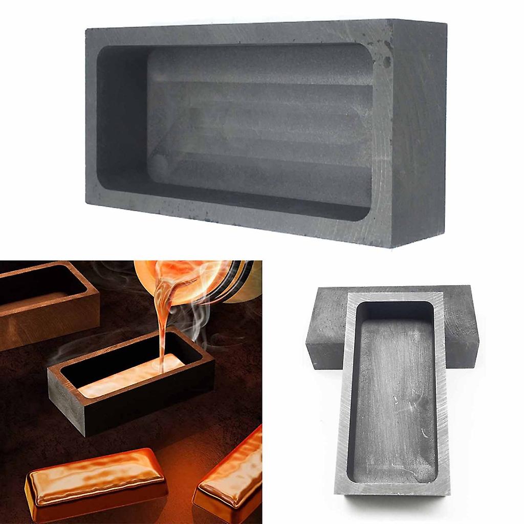 Graphite Ingot Mold Crucible Gold Ingot Mould Reusable Ingot Casting ...