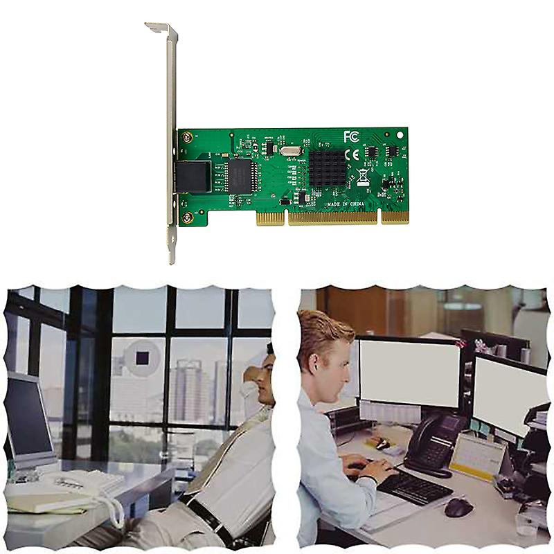 PCI RC82540EM Single Electrical Port Network Card RJ45 1000Mbps ...