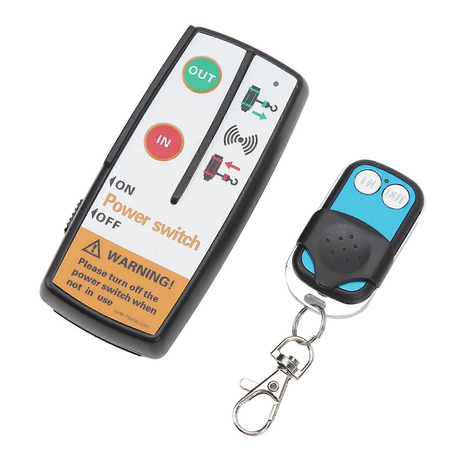 Wireless Winch Remote Control Kit 12V 24V Fast Response 50 Feet ...