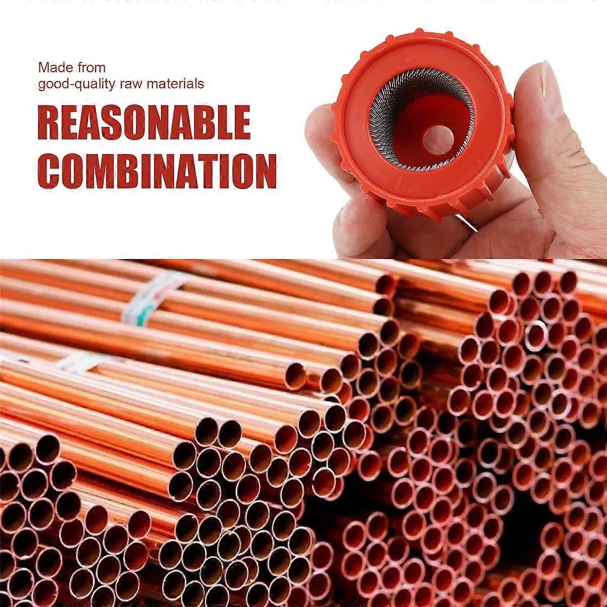 12 Pieces Copper Pipe Cleaners, Tube Cleaning Brush for Copper, Copper ...