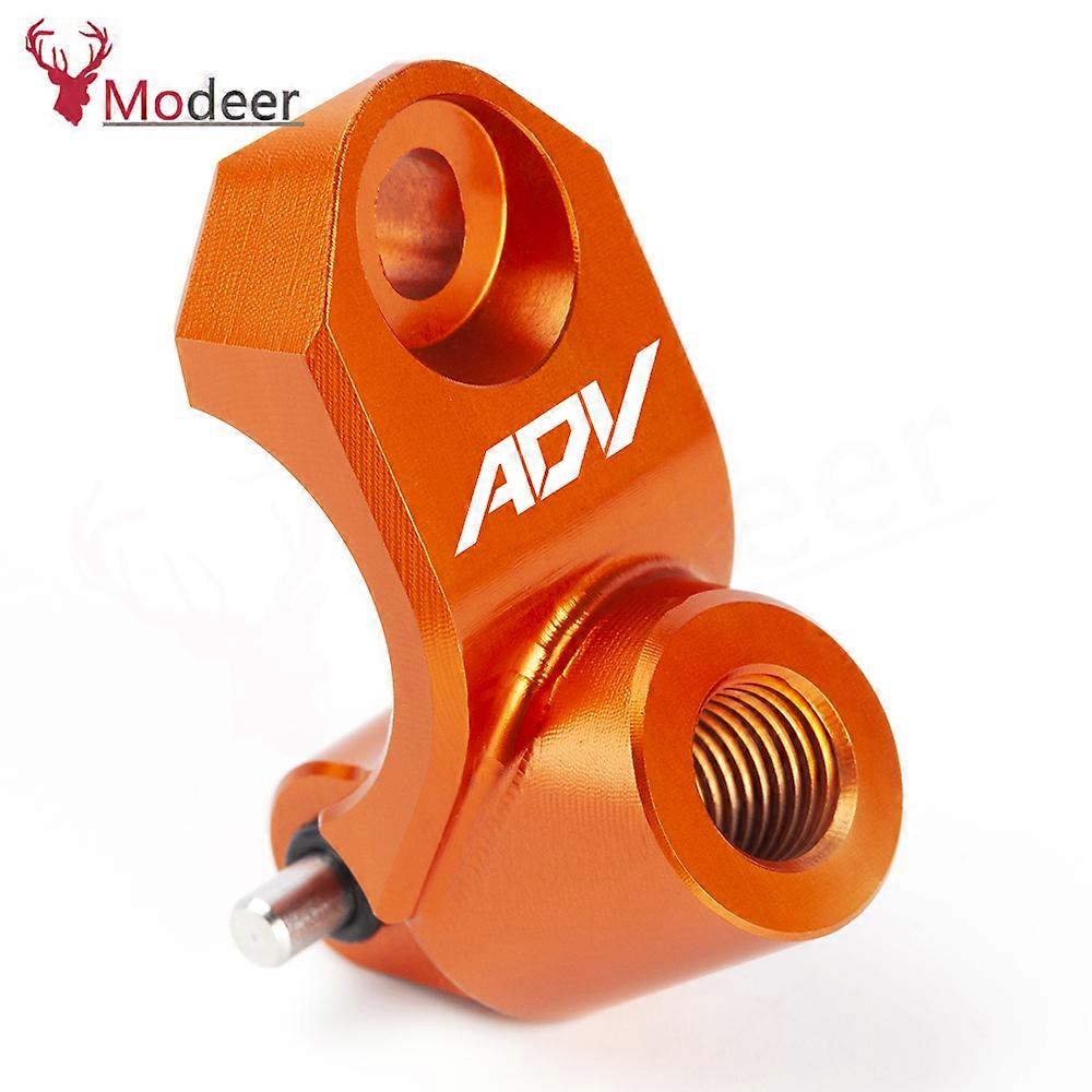 Motorcycle Mirror Mount Holders Bracket Clutch Master Cylinder Clamp ...