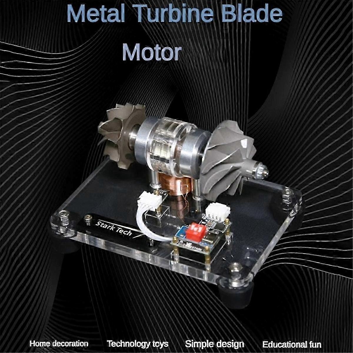 Turbine Blade Motor Turbo Brushless Motor Model Supercharged Aero ...