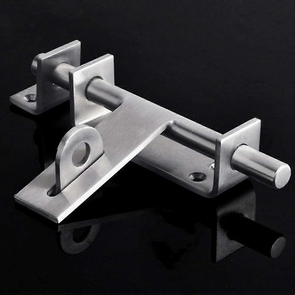 Stainless Steel 304 Heavy-duty Left And Right Bolts Sliding Door Lock ...