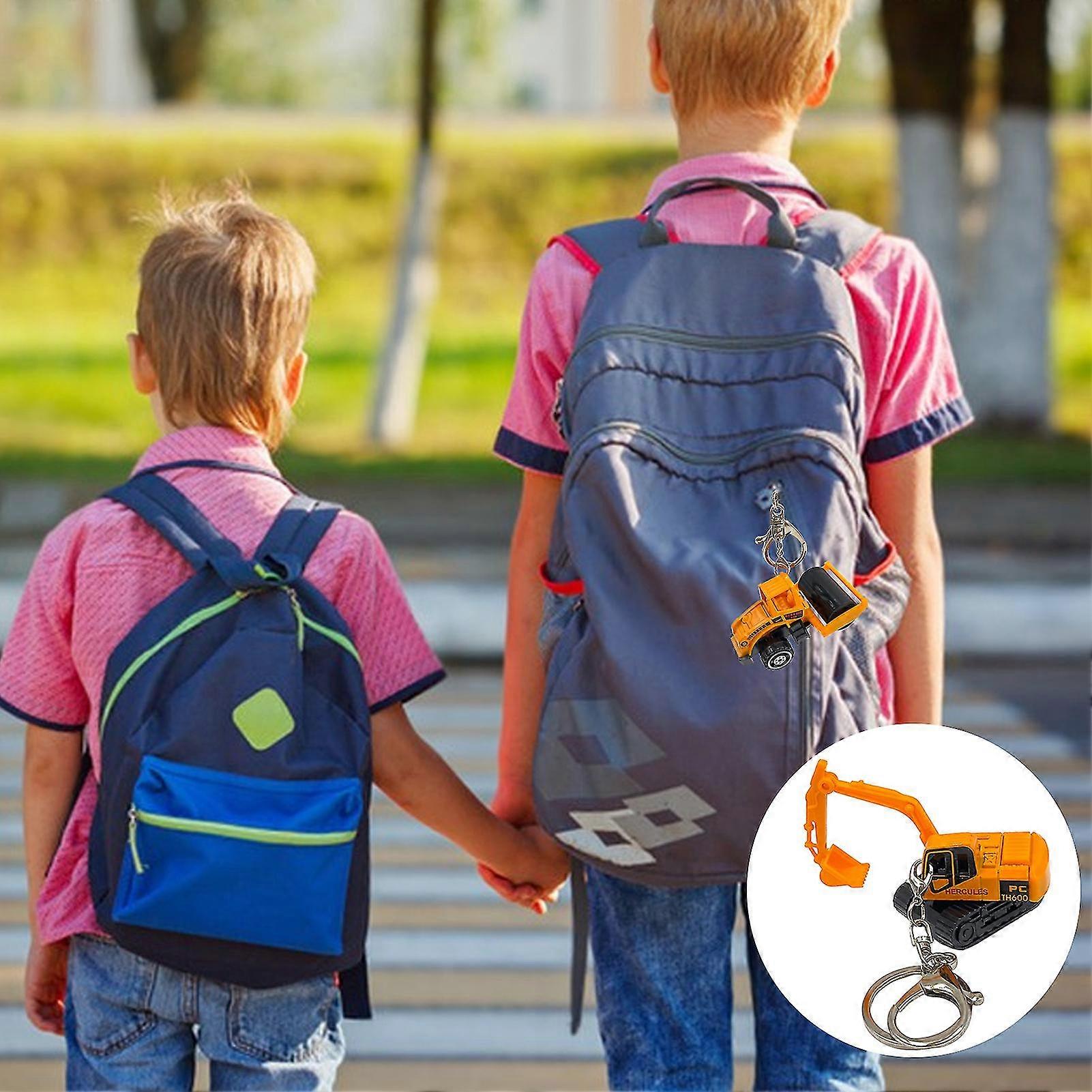 Mini Truck Keychain 1:64 Scale Construction Series Forklift Tractor ...