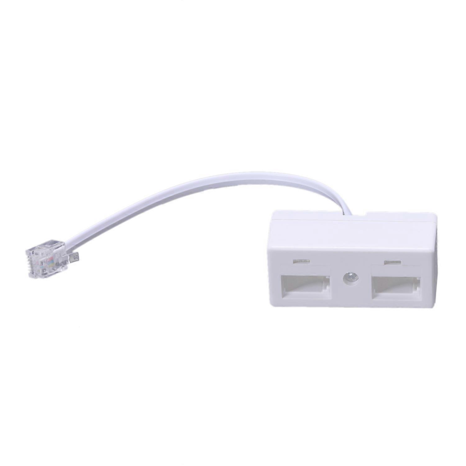 RJ11 Plug to Dual UK BT Telephone Socket Convertor | Fruugo UK