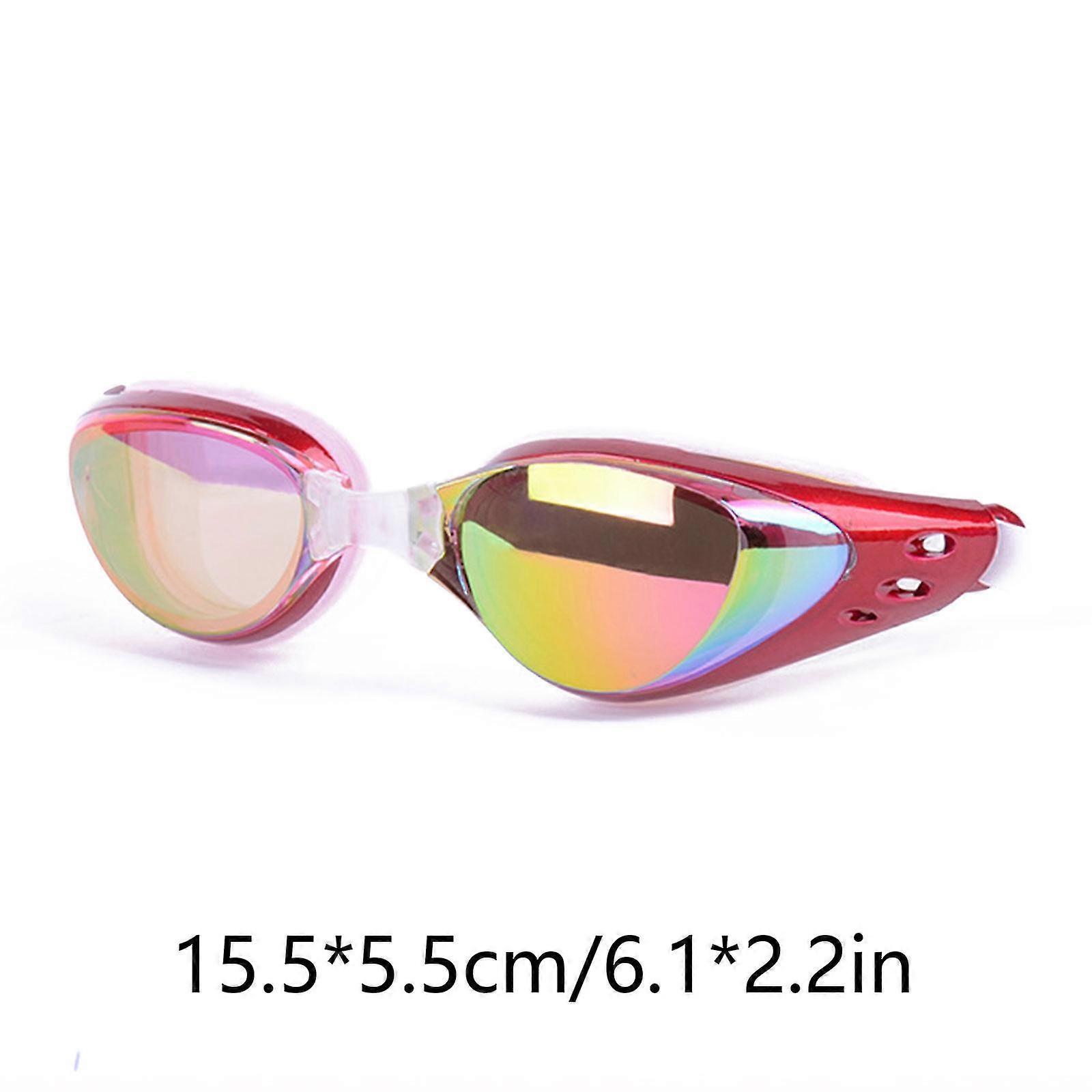 Replaceable Nose Bridge Swimming Goggles With Uv Protection And Antifog ...