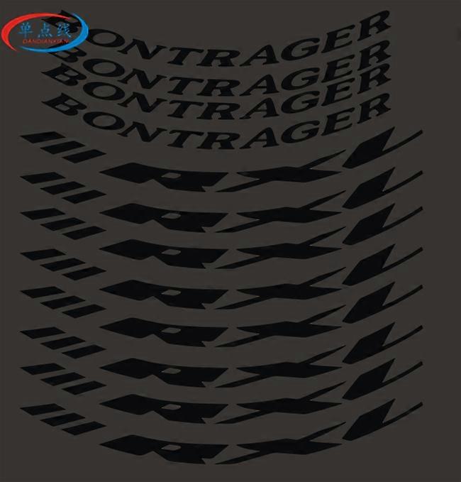 12pics/set 2Wheels Rim Decals Mountain Bike MTB Disc wheel Stickers ...