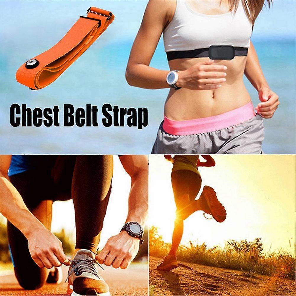 Heart Rate Belt Chest Strap for Mount Heart Rate Sensor Monitor Elastic ...