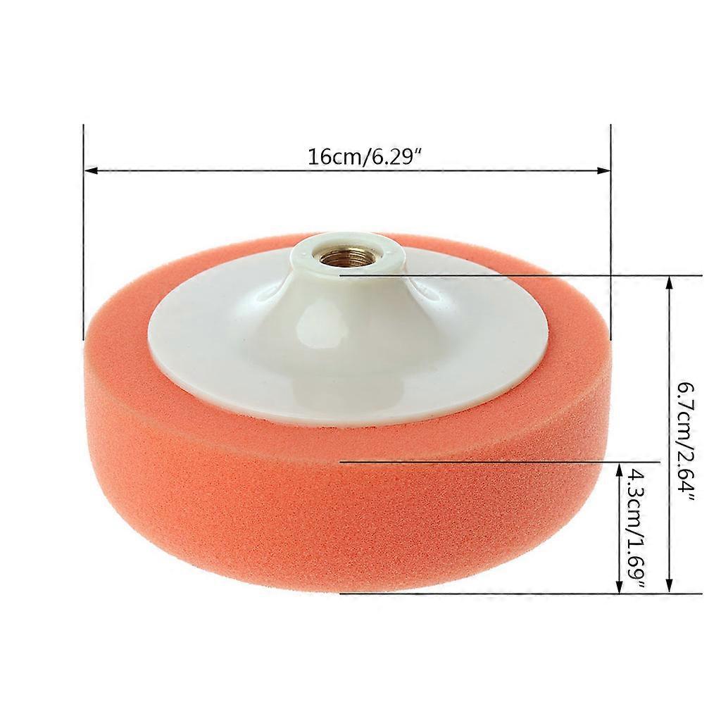 6 Inch 15cm Auto Car Polishing Buffing Polishing Pad Sponge Wheel ...