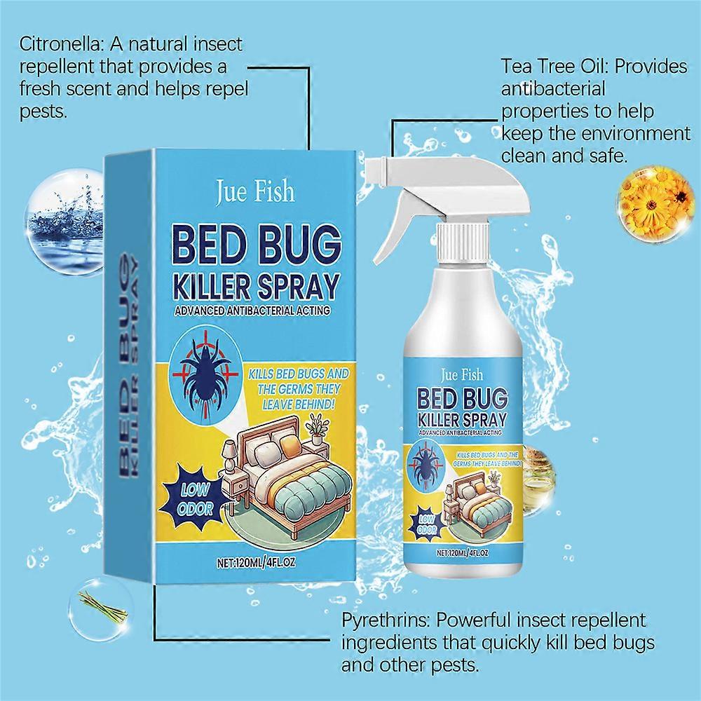 Bed Bug Spray To Prevent Fleas And Bed Bug Bites, Home Multi-purpose ...