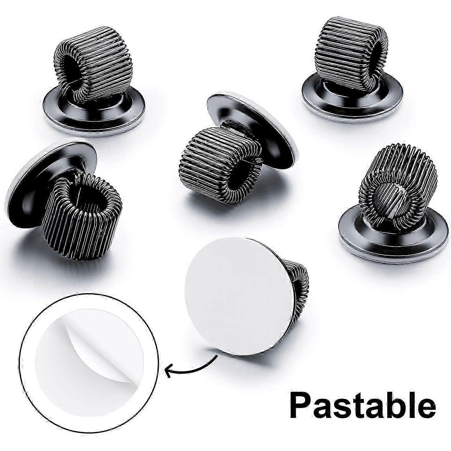 10 Pack Pen Holder Clips Steel Pen Holder Self Adhesive Pen Clips with ...