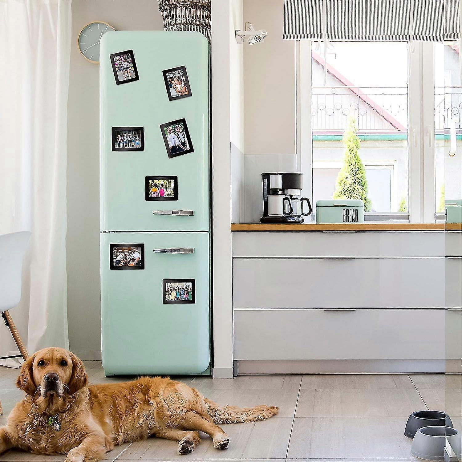 Magnetic Picture Frame Set (15 Pack) - Magnetic Photo Frames 6x4 Inches ...