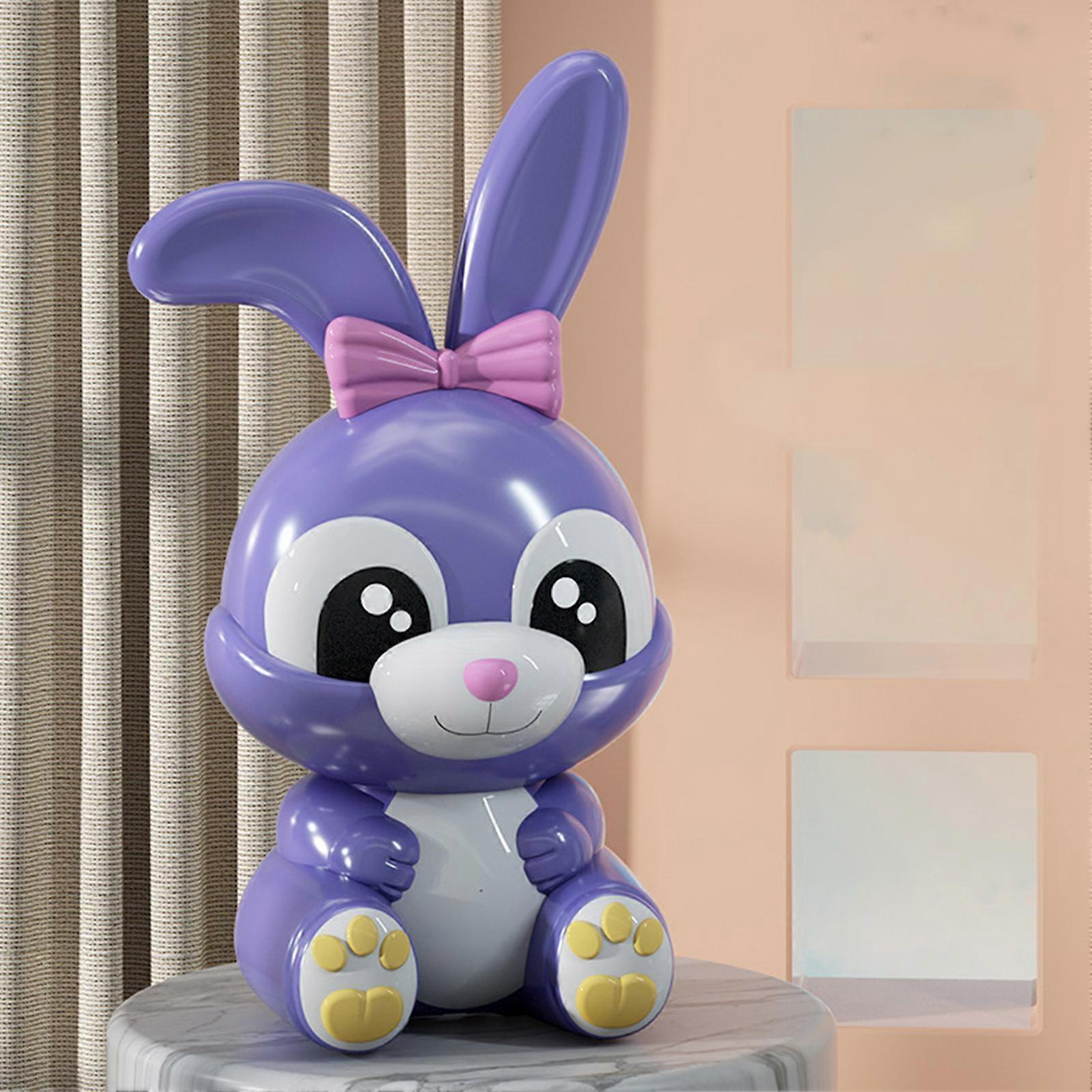 Rabbit Piggy Bank Large Capacity Bunny Saving Pot Ornament 2023 New ...