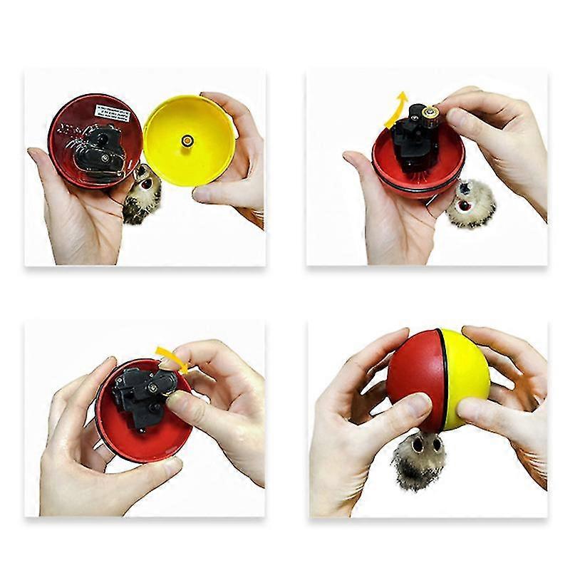 Ball Toy，Beaver Ball Toy Electric Beaver Weasel Toy Rolling Ball Jump ...