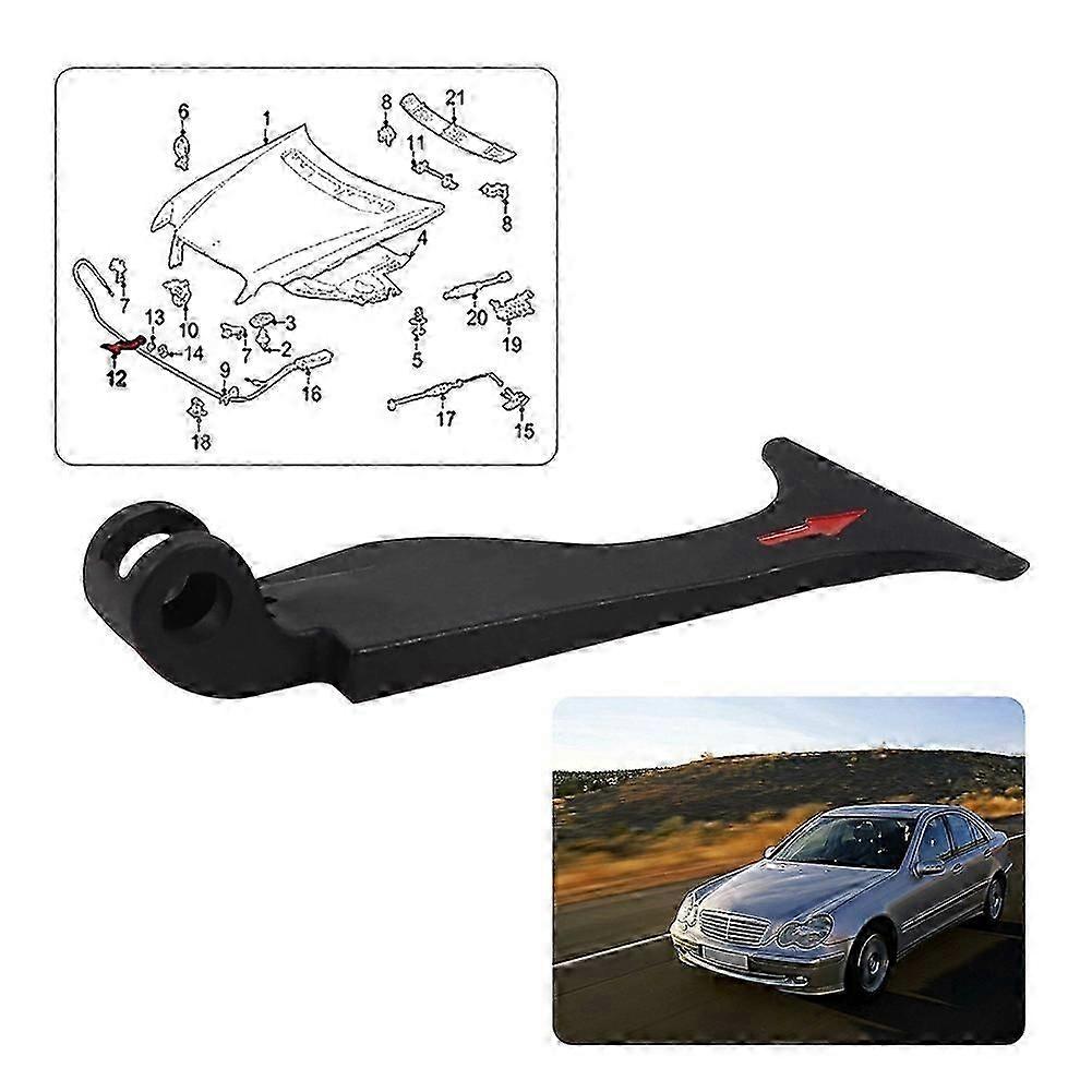 Front Grille Hood Release Handle Pull Strap 2038870427 suitable for ...