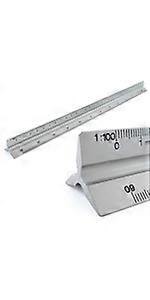Triangular Scale For Engineering Designs, Durable Heavy Plastic ...