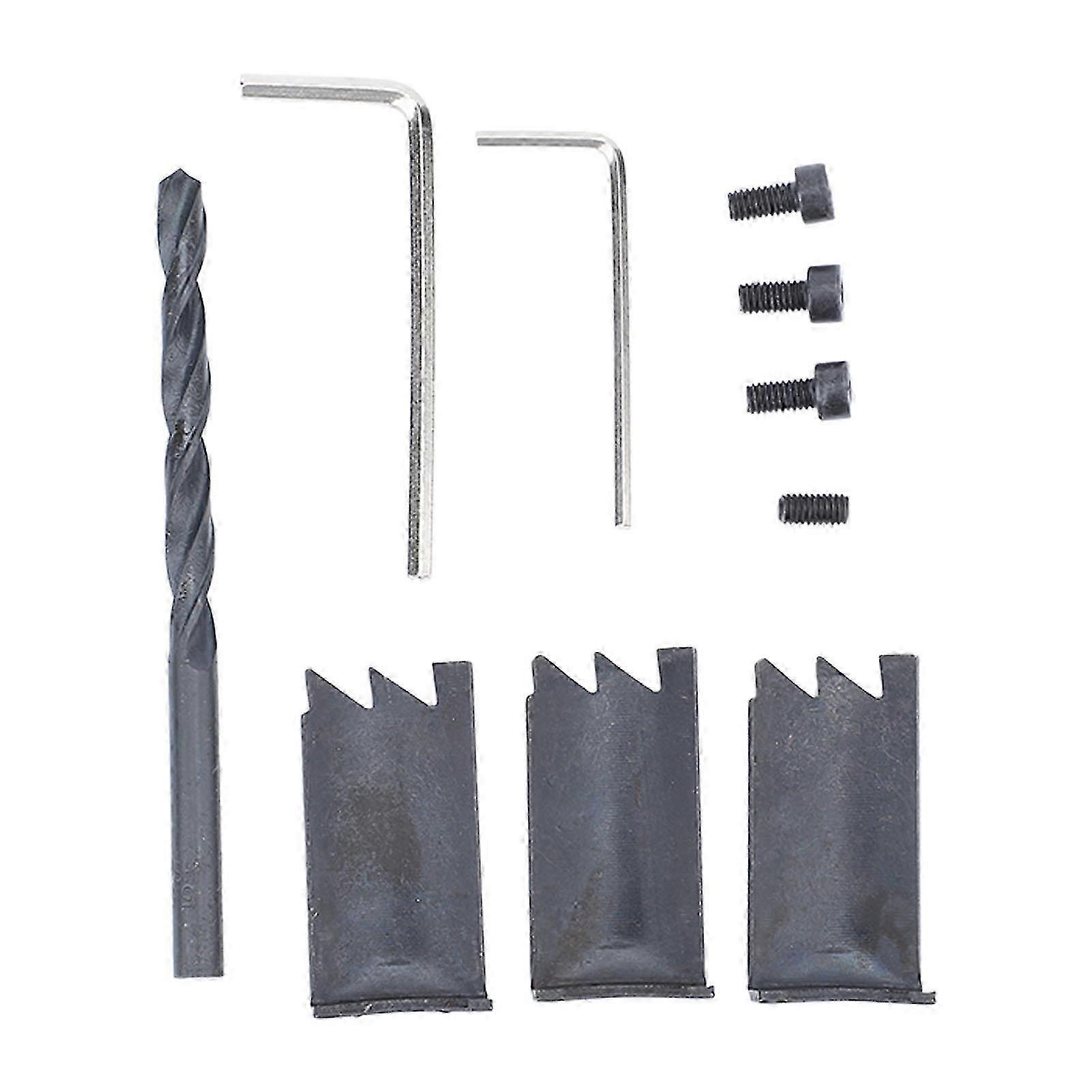 Adjustable Hole Saw Replacement Punching Cutter Drill Bit Kit 45 to ...