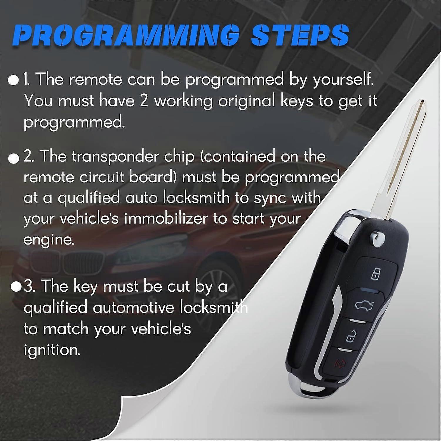Upgraded Key Fob Keyless Entry Remote Control for Nissan Altima 350Z ...