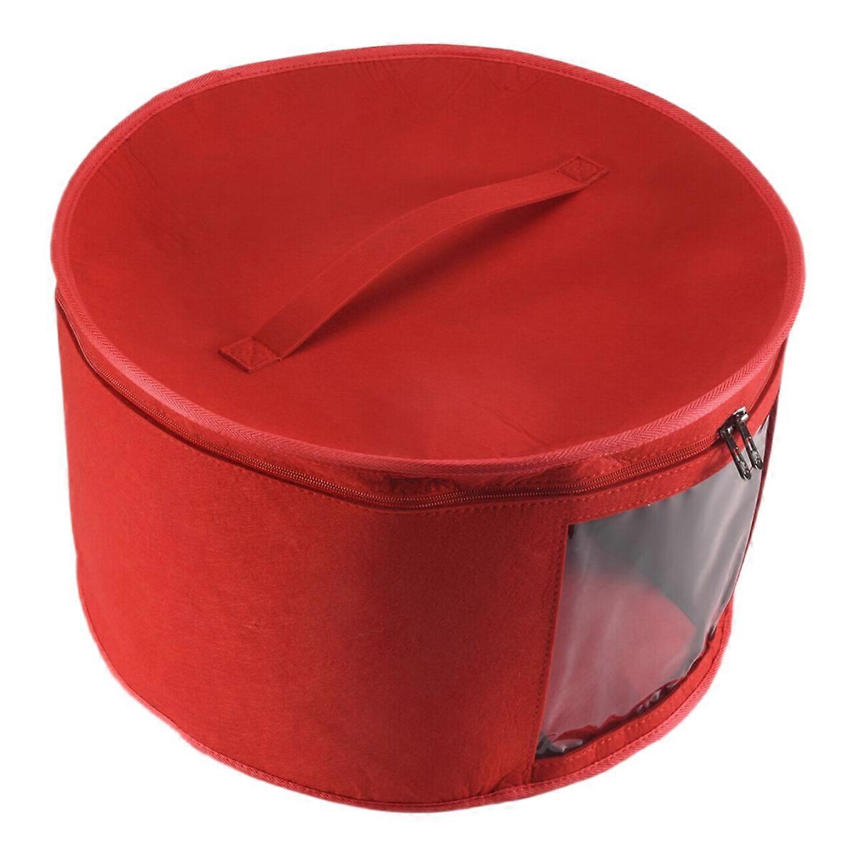 Hat Box Organizer Round Travel Hat Boxes Foldable Hat Storage Bag D ...