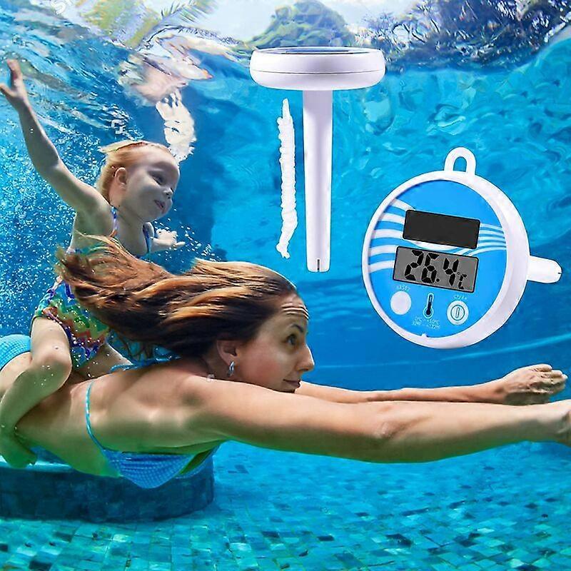 Floating Solar Digital Pool Thermometer - Electronic Pool Thermometer ...