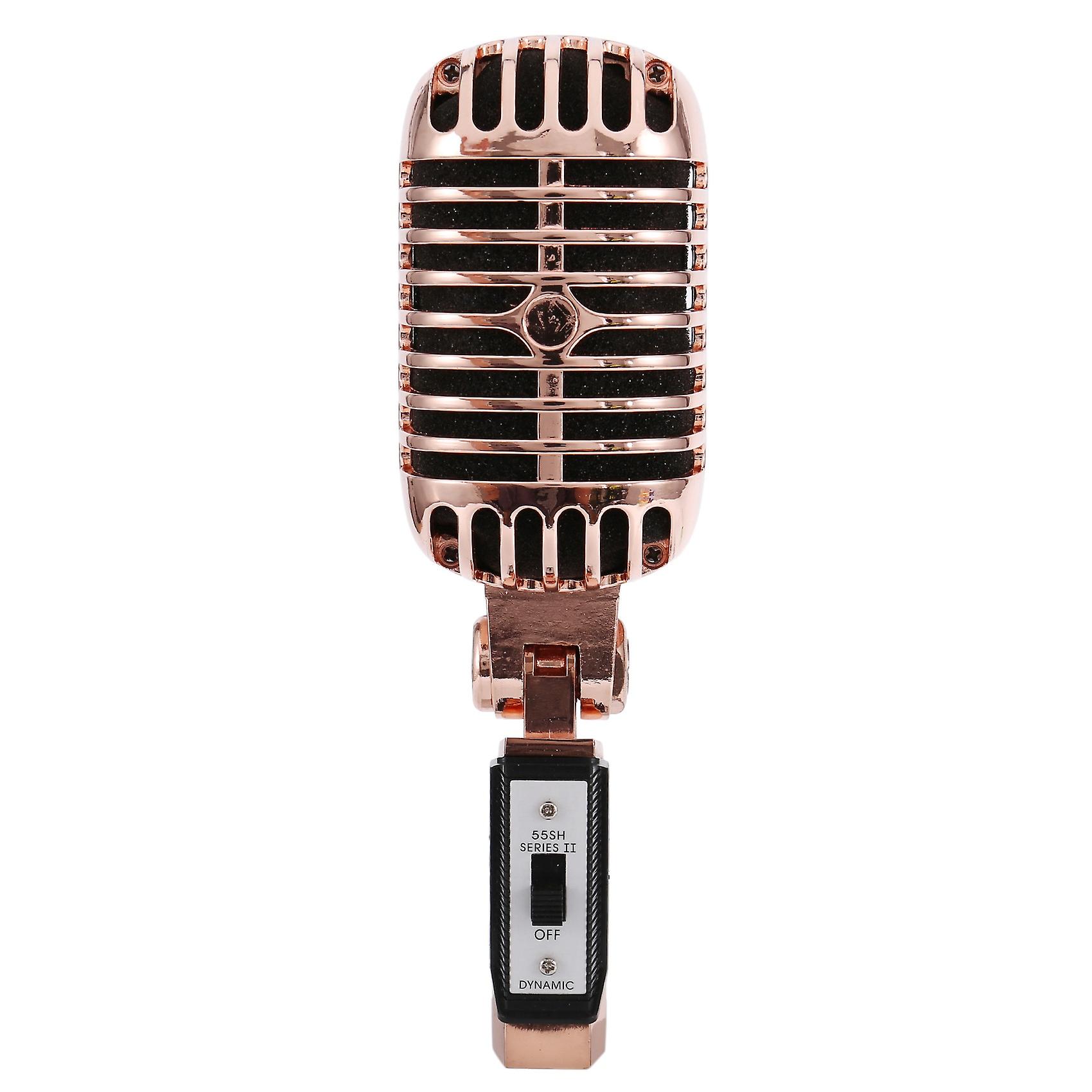 Professional Wired Vintage Classic Microphone Dynamic Vocal Mic ...