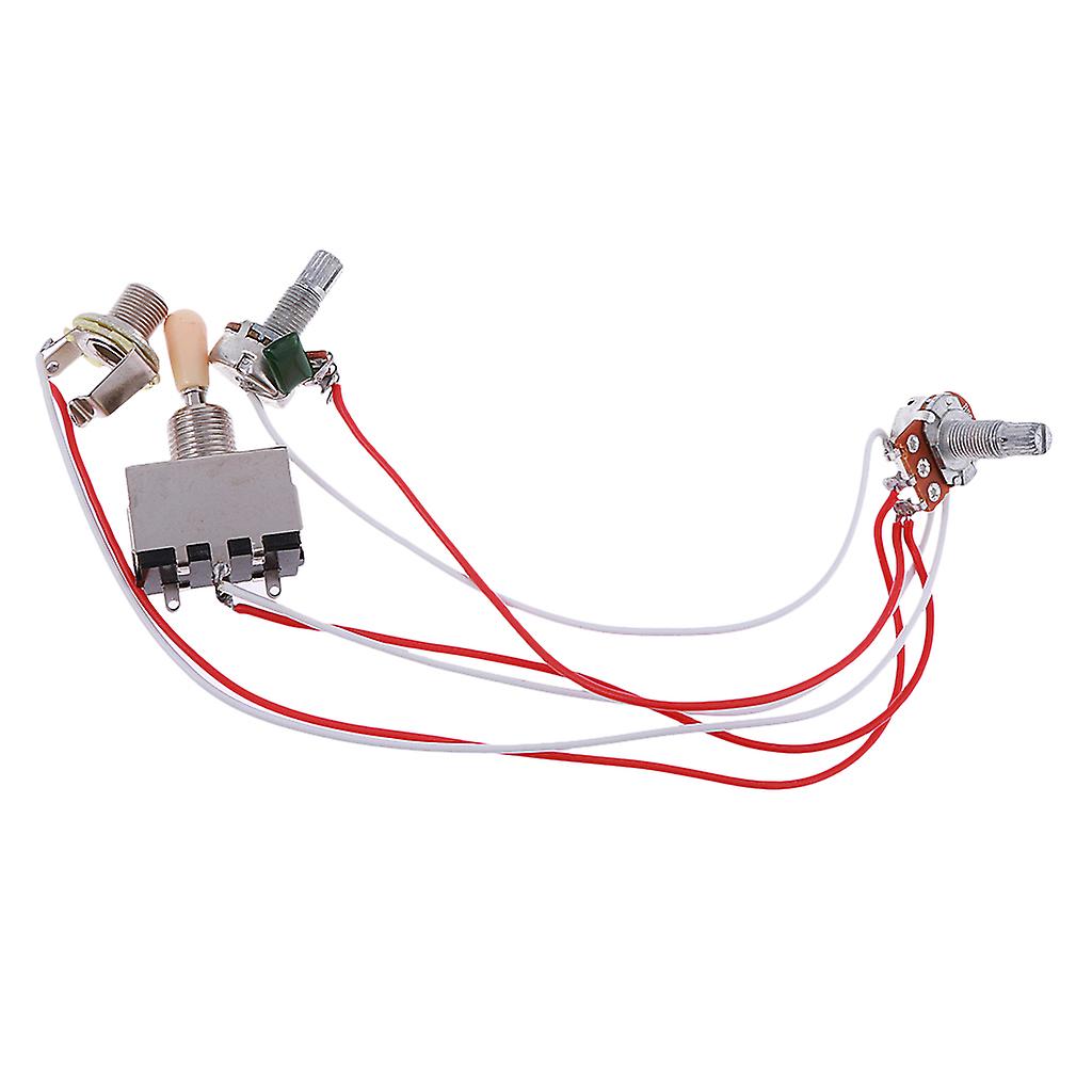 Guitar Wiring 3 Way Toggle Switch + 3 Band Active EQ Preamp Circuit Pickup | Fruugo UK