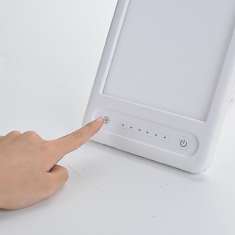 Light Therapy Lamp,10000lux Adjustable Daylight Lamp Daylight ...