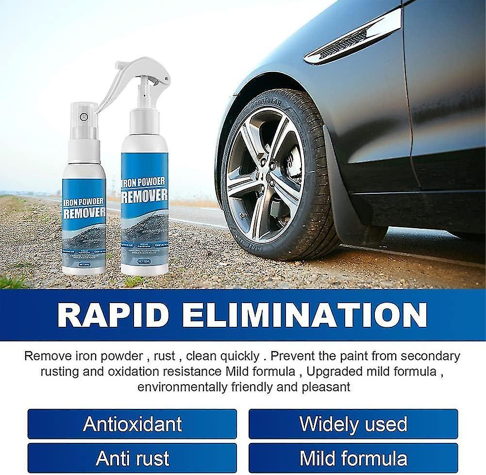 Car Rust Removal Spray,iron Powder Remover,car Rust Remover Cleaner ...