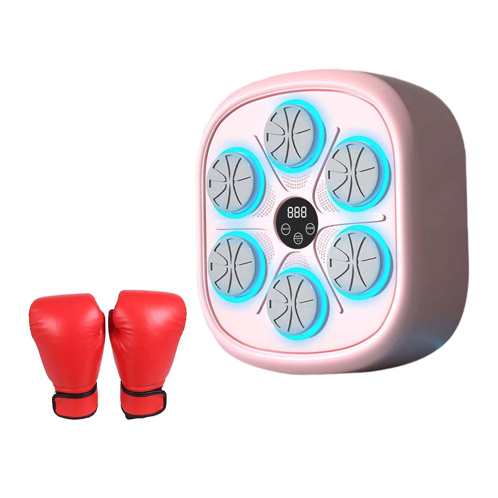 Electronic Boxing Machine Workout Focus Training Lighted Music Boxing ...