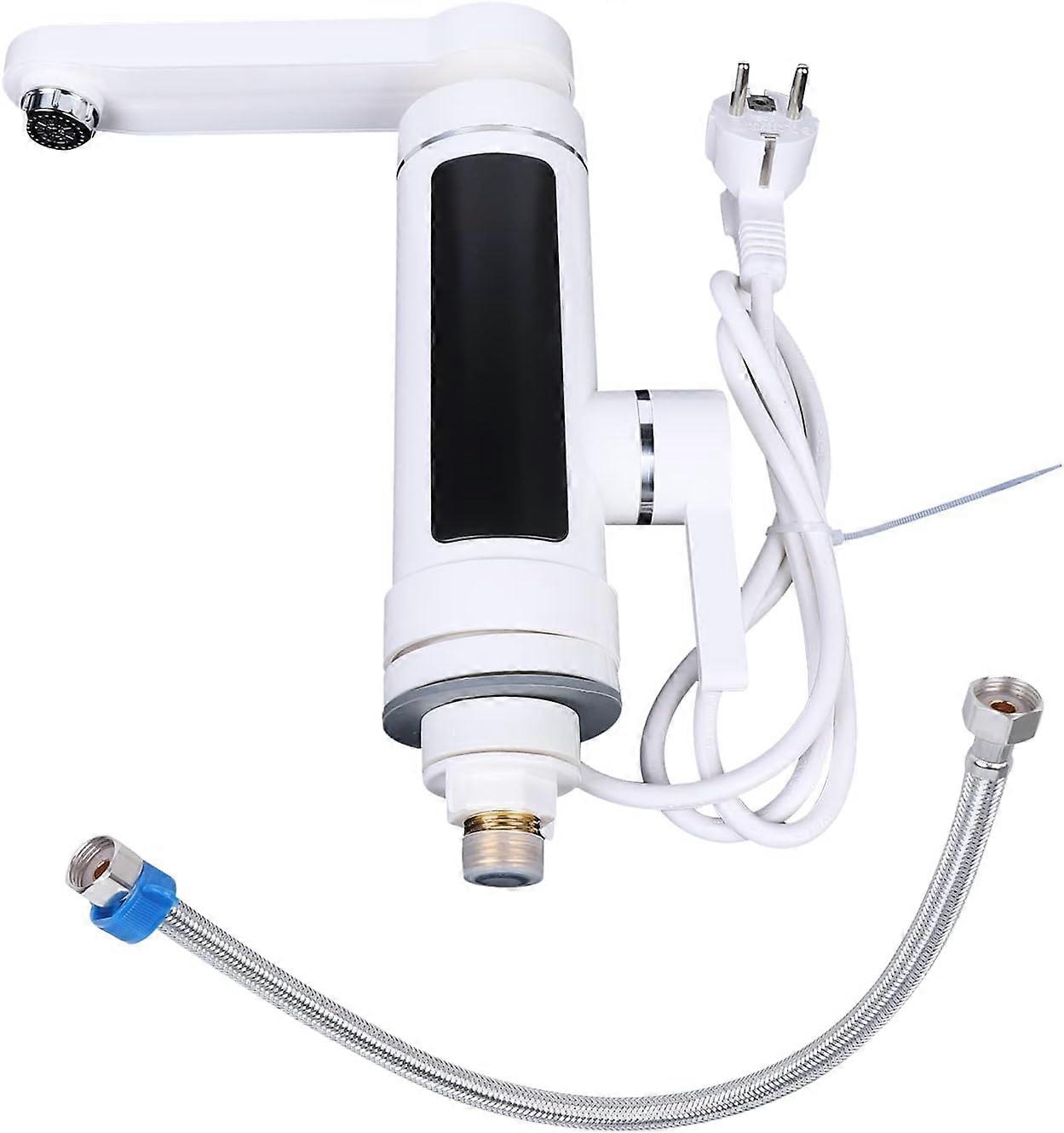 Electric tap 3000 W with instant water heater 25-60 C, electric hot tap, kitchen mixer tap with ...