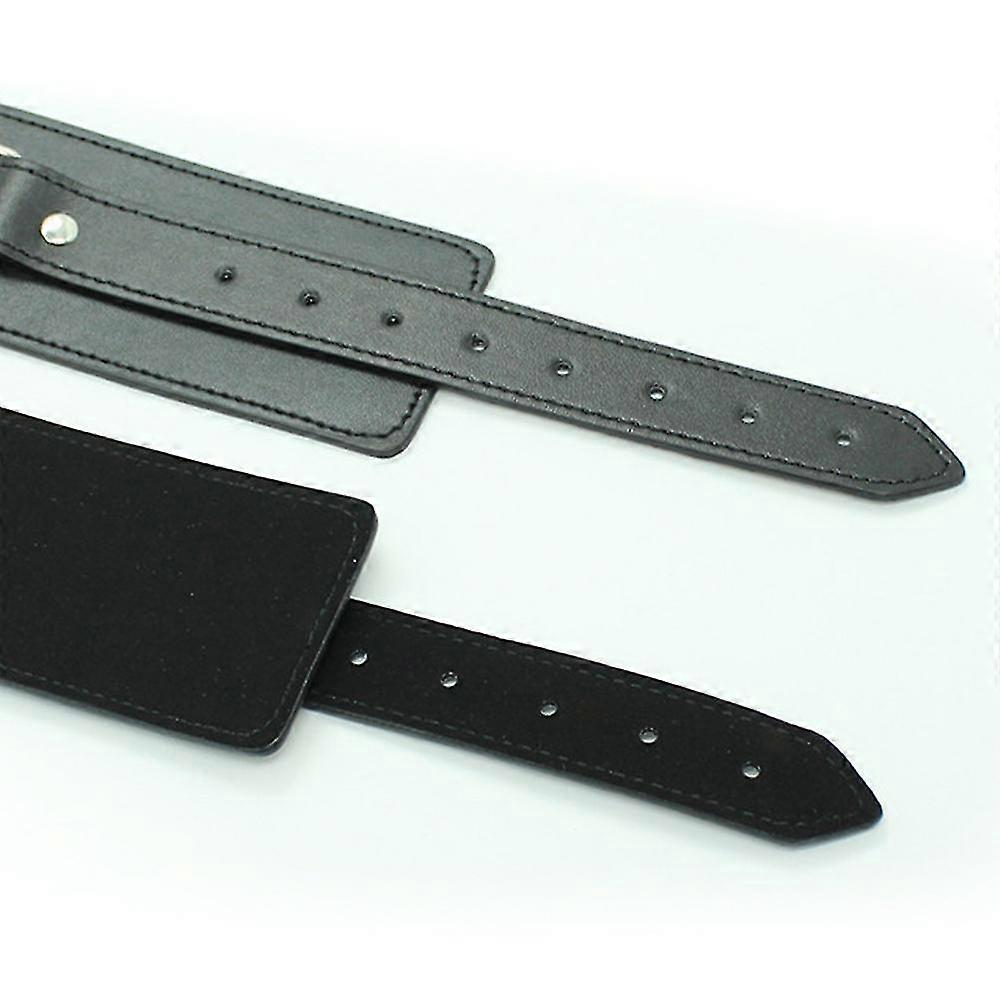 Leather Ankle Strap Flirt Toy Handcuffs Exercise Fitness Cuffs And Legs ...