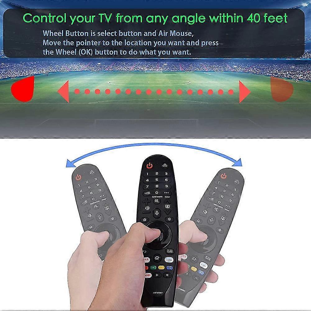 Voice Replacement Remote for LG Smart TV, Remote for AKB75855501,For LG ...