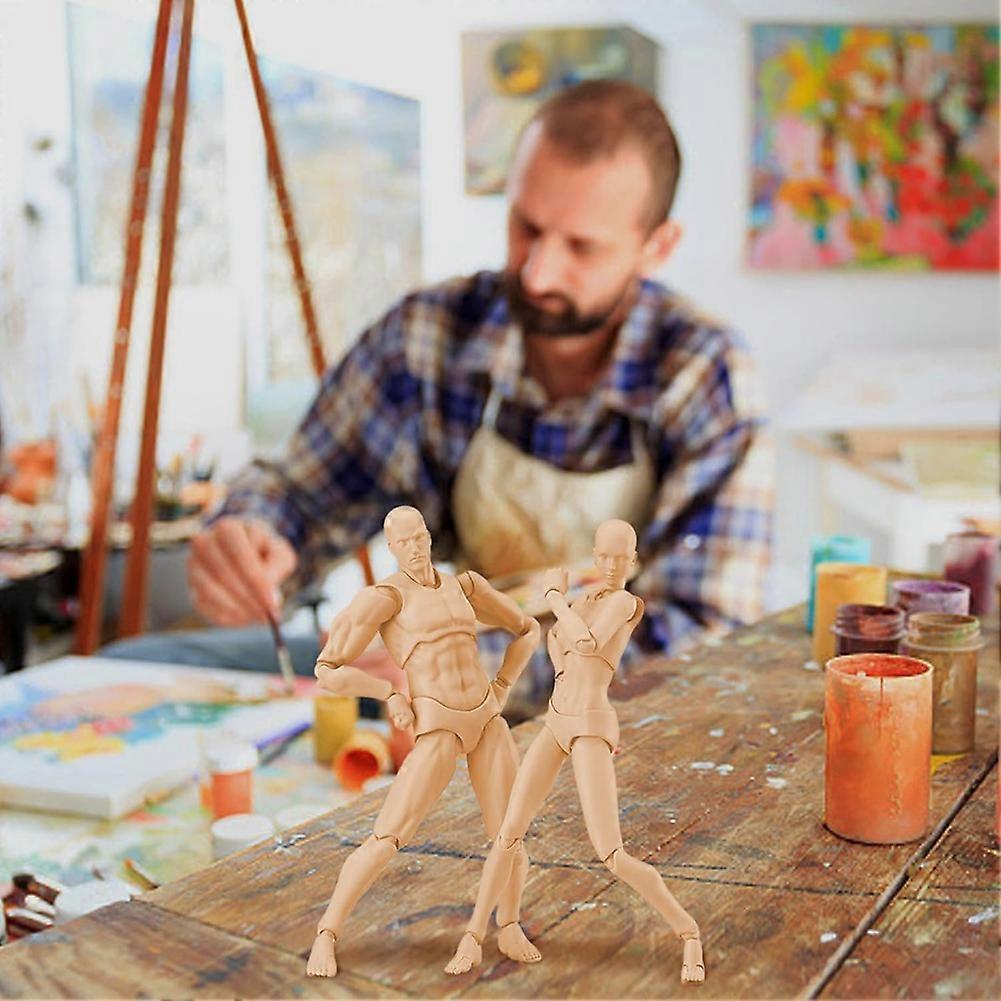 , Drawing Models Figure Artist Draw Painting Model with Stand Support ...