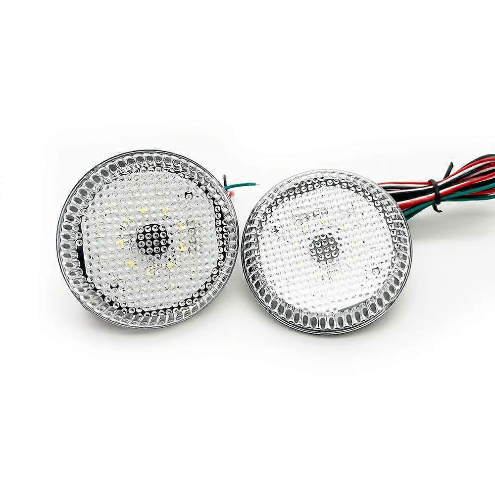 3 Function LED Rear Bumper Reflector Lamp Tail Brake Reversing Light ...