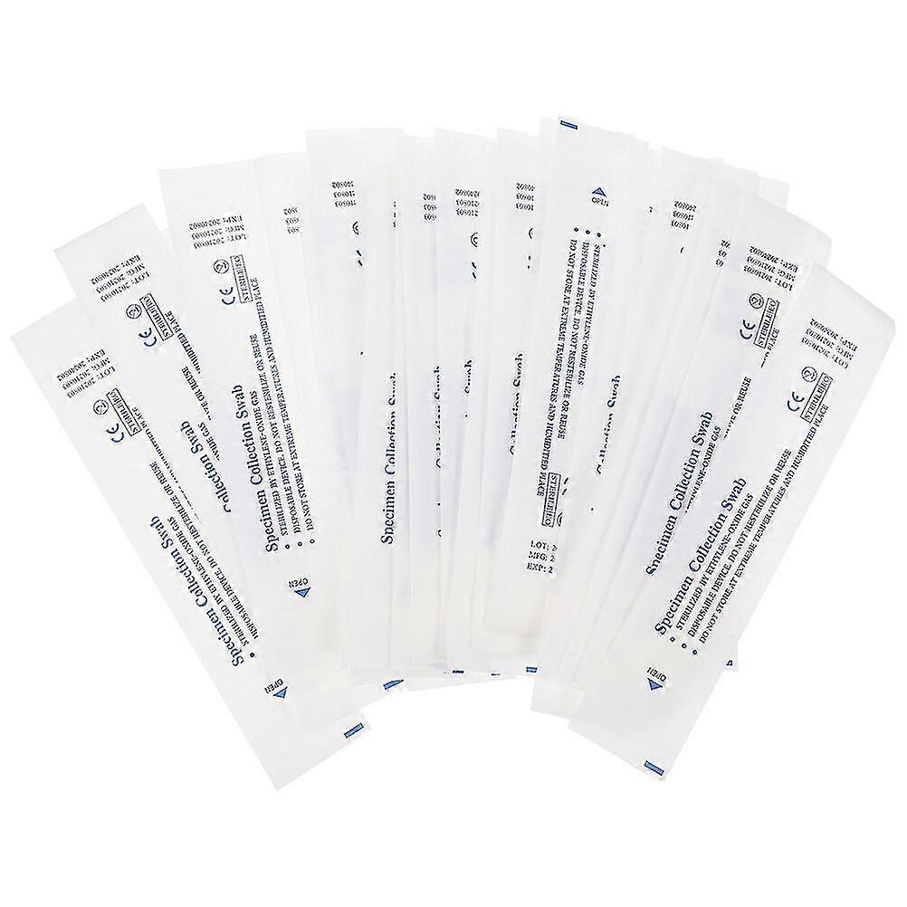 200 Pcs Sampler Sterile Cotton Swab Cotton Tip Applicator Disposable ...