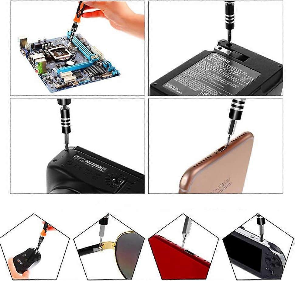 58 In 1 Screwdriver Set Multi-Bit Repair Kit Tools For Smart Phone, Pc ...