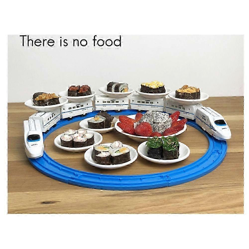 Sushi Train Rotary Sushi Toy Track Conveyor Belt Rotating Table Kid ...