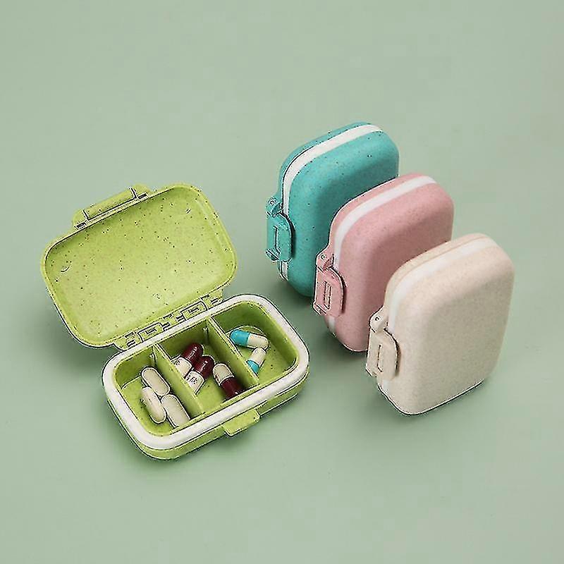 4 Pieces Pill Box, Medicine Box, Weekly Pill Box, Pill Box, Weekly Pill ...