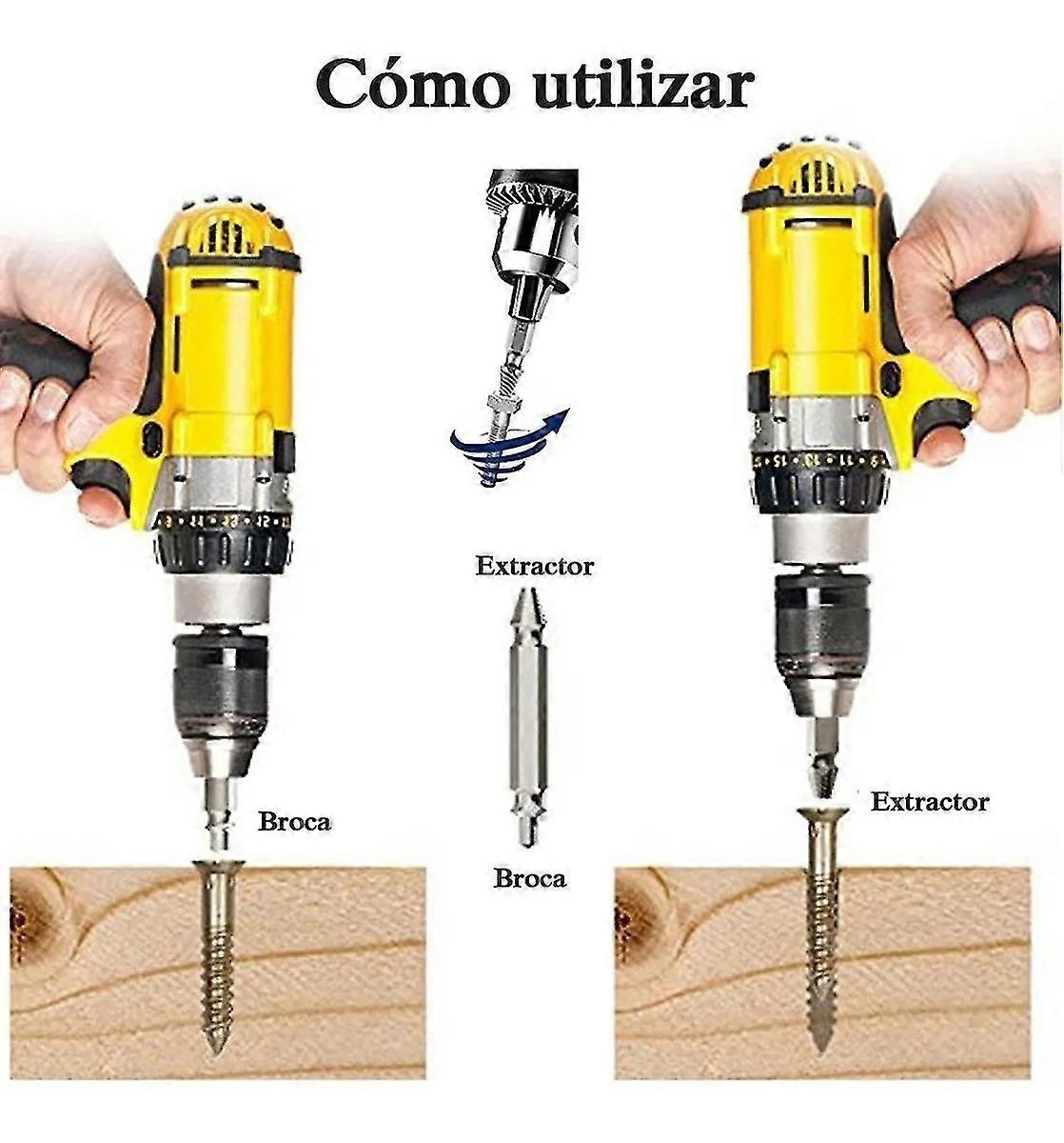Drill And Screw Extractor Set,broken Wire Extractor Screw Extractor ...