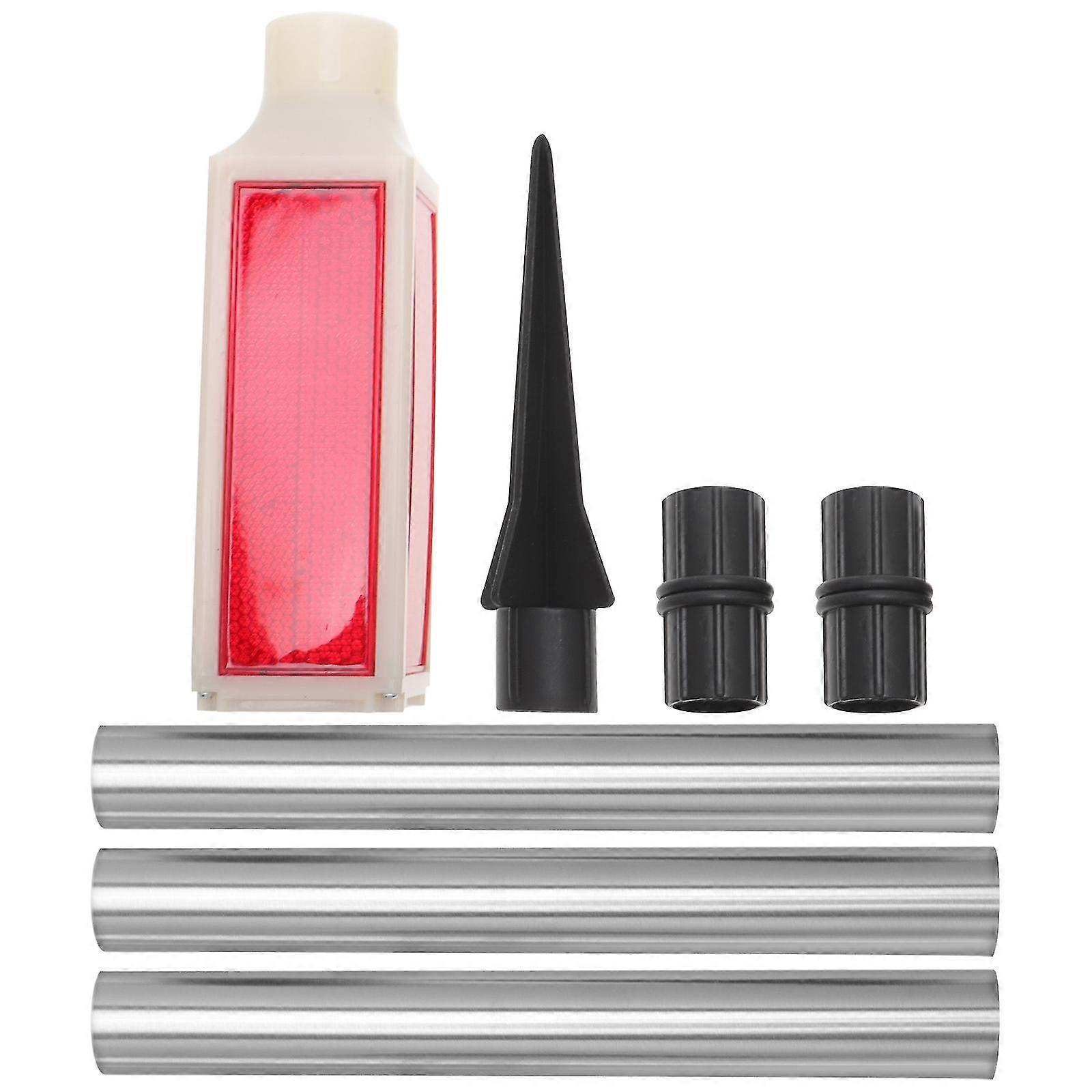 Street Lamp Reflective Marker Lights Metal Post Driveway Reflector ...