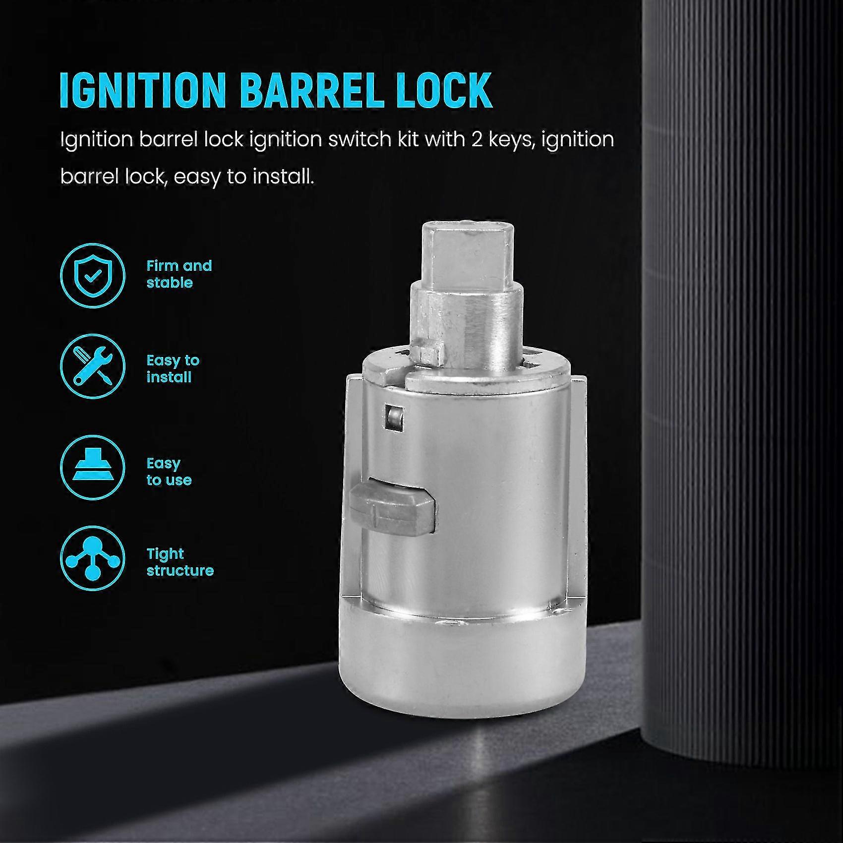 Ignition Barrel Lock Ignition Switch with 2 Keys Kits for Ford Transit ...