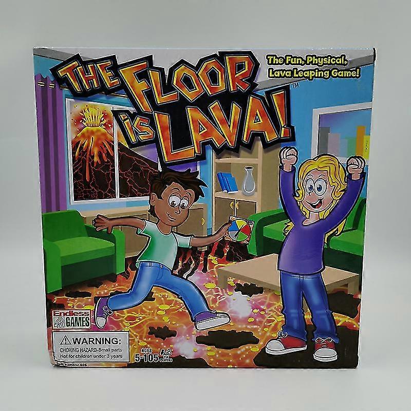 Interactive toy, floor is lava, interactive fun physics lava jump ...