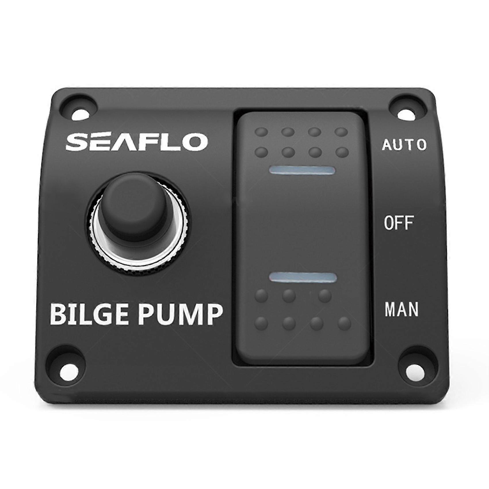 For Bilge Pump Bilge Pump Control Switch Automatic Pump Marine Panel ...