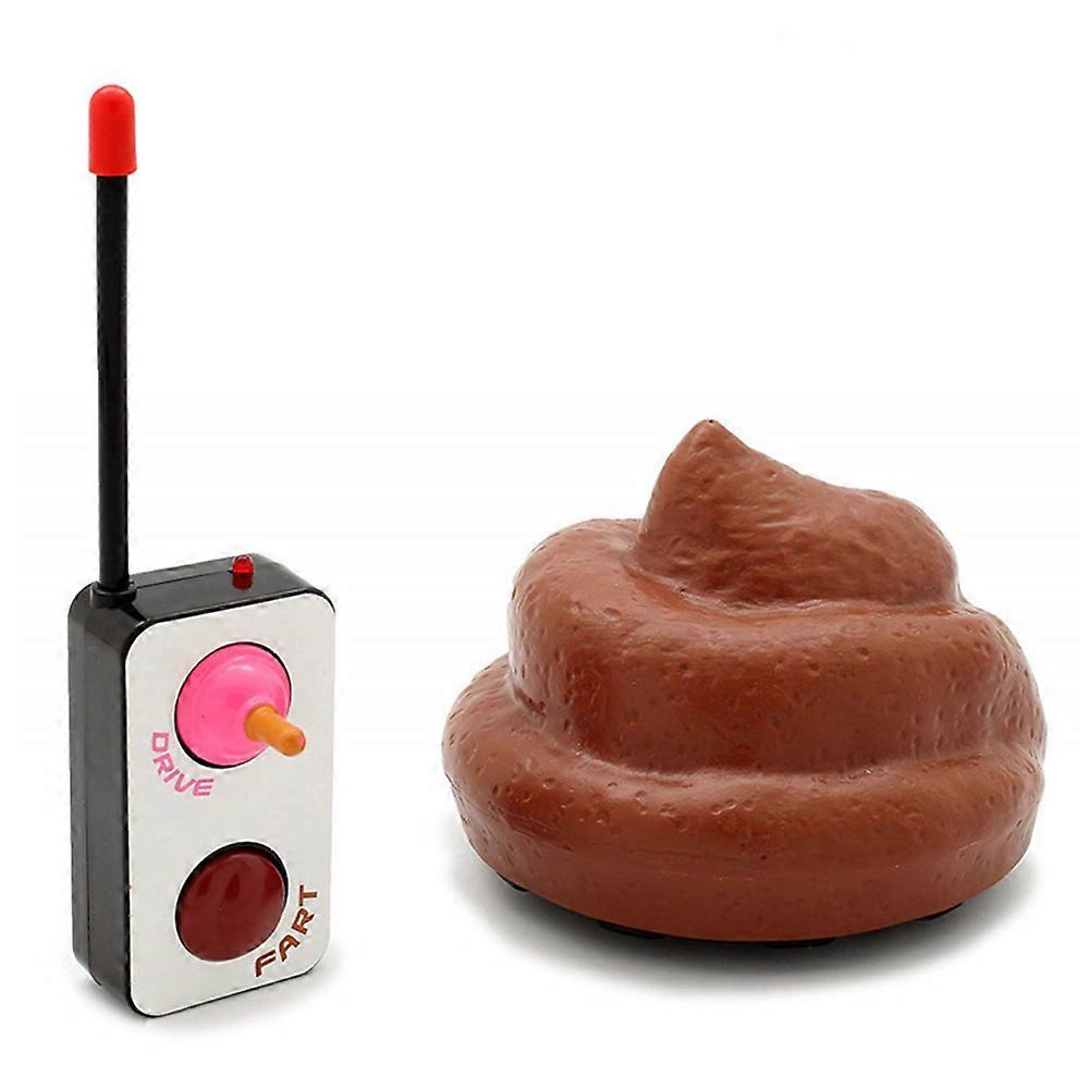 New Remote Control Poop Car Toy With Spinning and Farting Action 49MHZ ...
