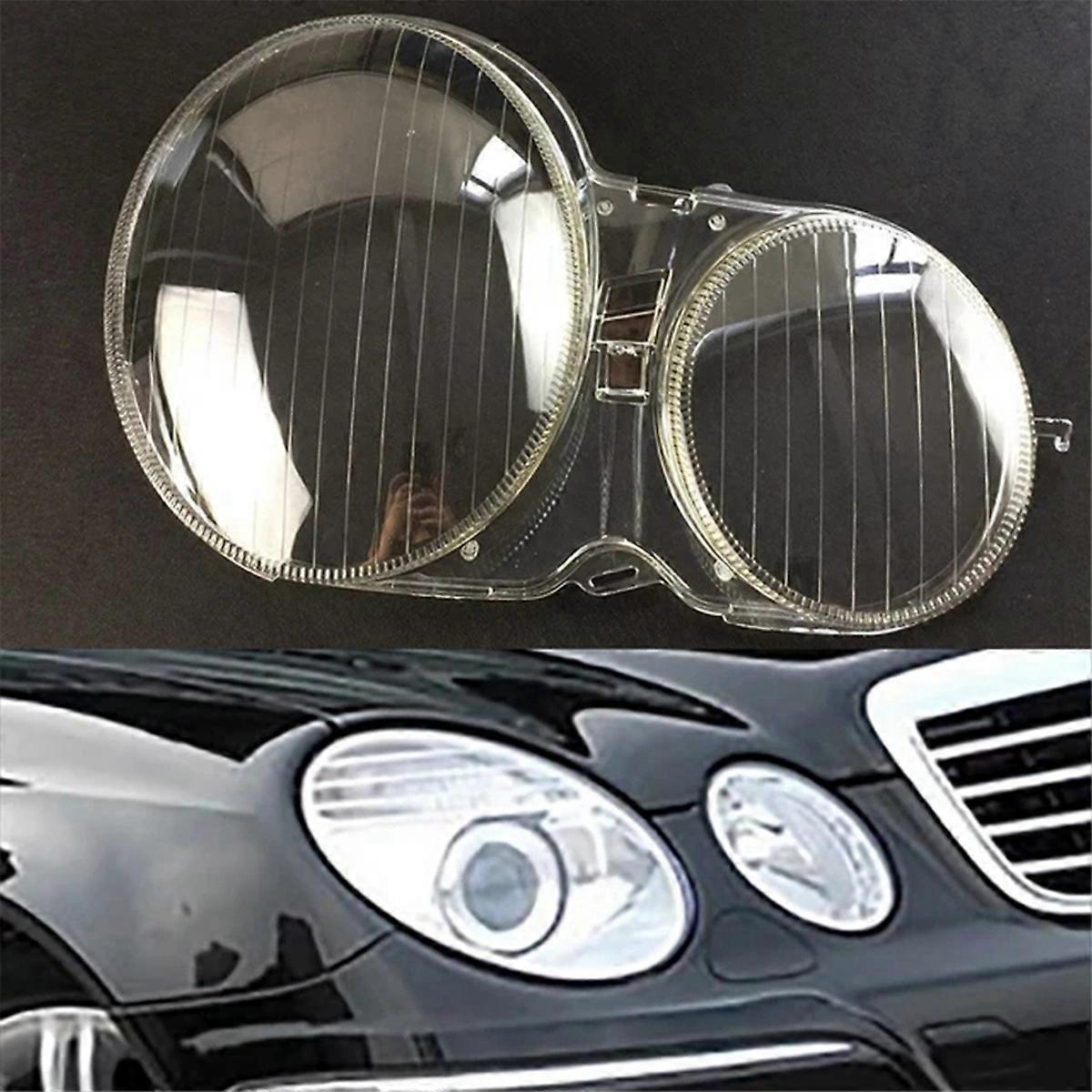 For W210 E200 E220 E230 E350 1995-2003 Light Cover Lens parent Lampshade Headlight Shell | Fruugo UK